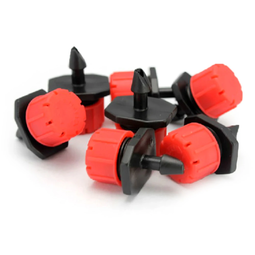 Gotero-emisor-de-ocho-agujeros-flujo-de-agua-microaspersor-gotero-rojo ...