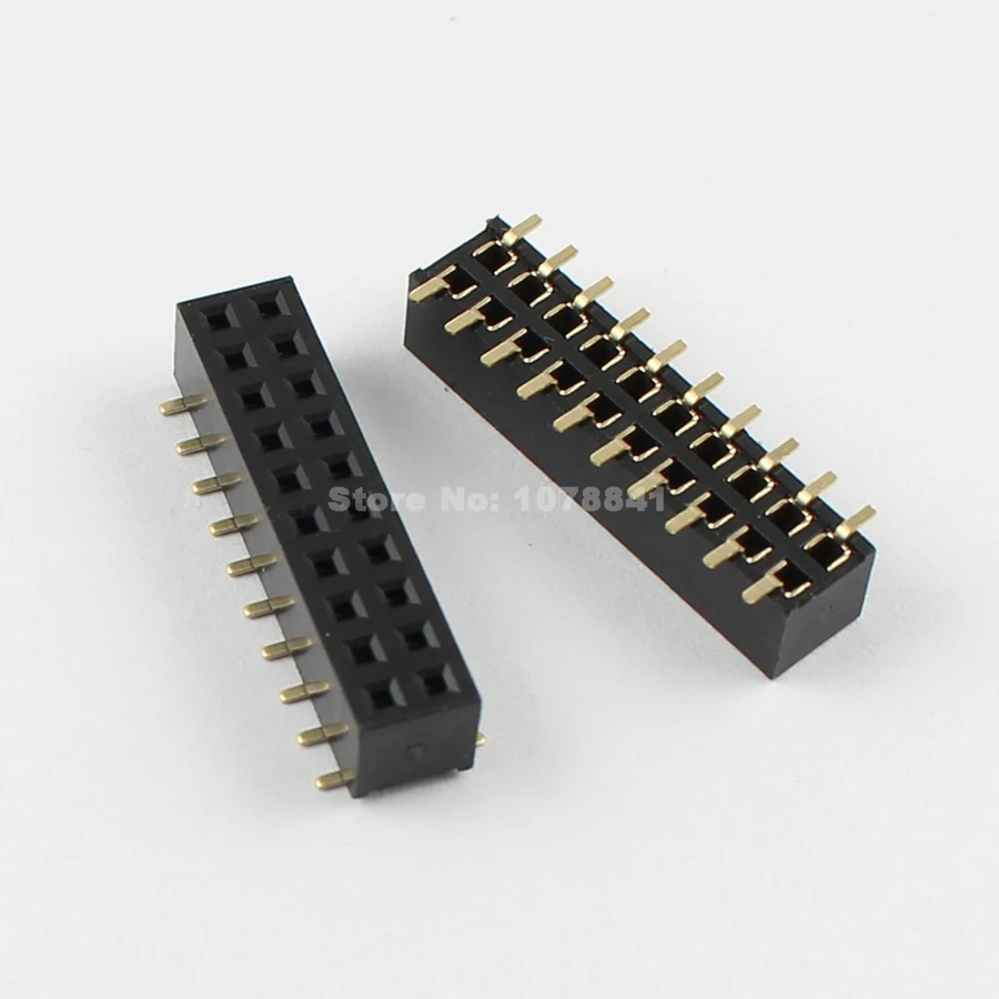 10pcs-2mm-2-0mm-Pitch-2x10-Pin-20-Pin-Female-Double-Row-SMT-Pin-Header ...