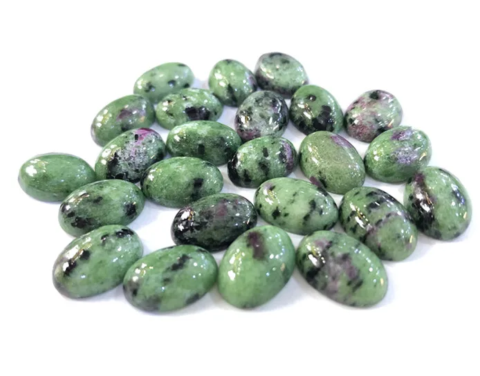 Wholesale Natural Ruby Cabochon 10x14mm Oval Precious Stone CABS Semi ...