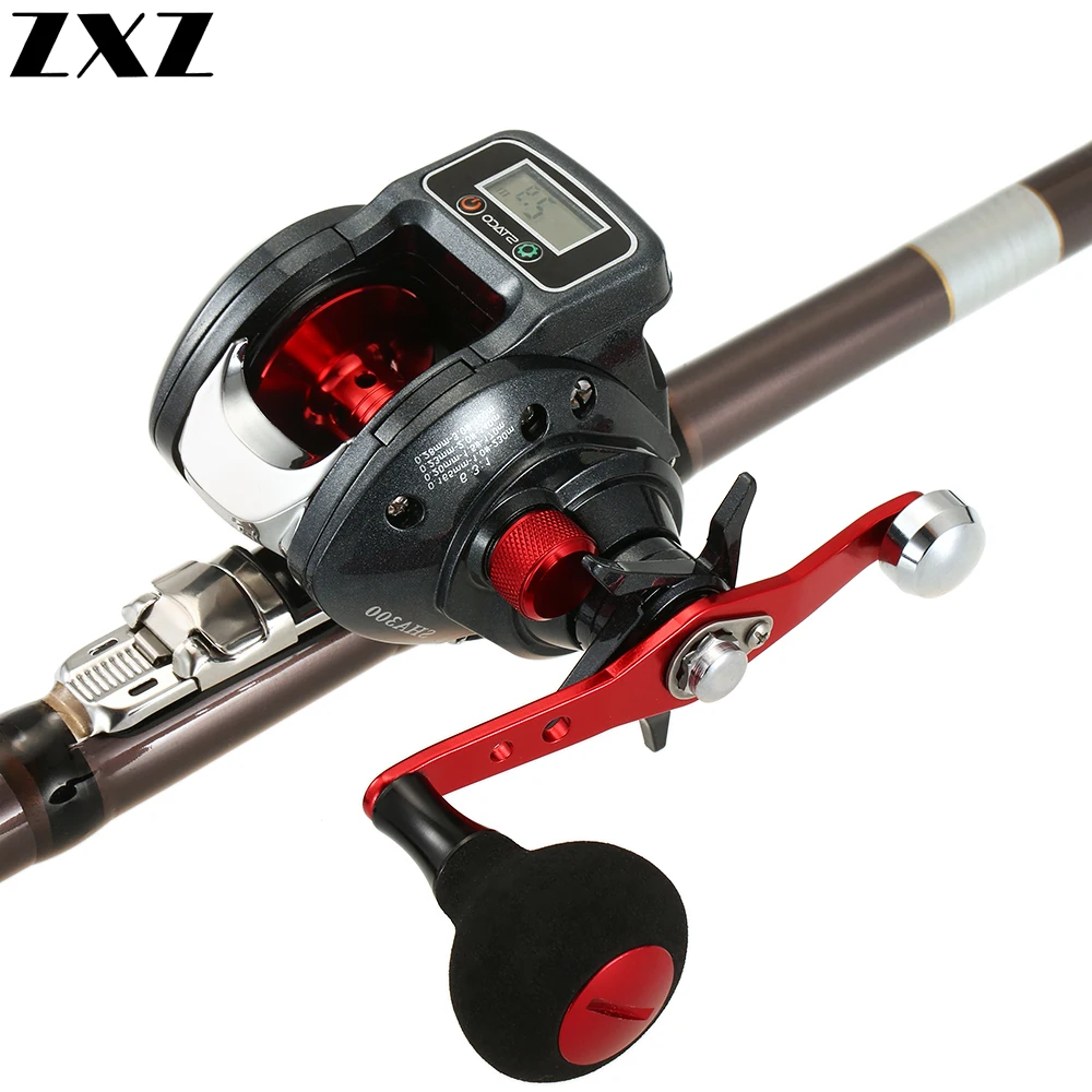 Electric Digital Display 16+1 Ball Bearing Left / Right Ice Fishing ...