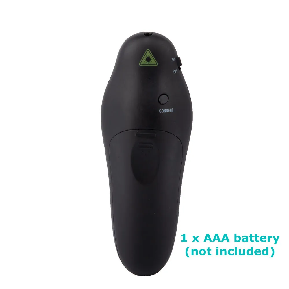 Presenter Wireless Remote Control 2.4GHz USB Pointer for Projector PPT ...