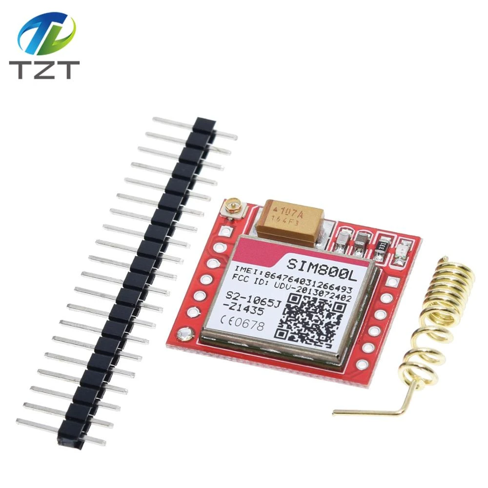 Smallest Sim800l Gprs Gsm Module Microsim Card Core Wireless Board Quad ...