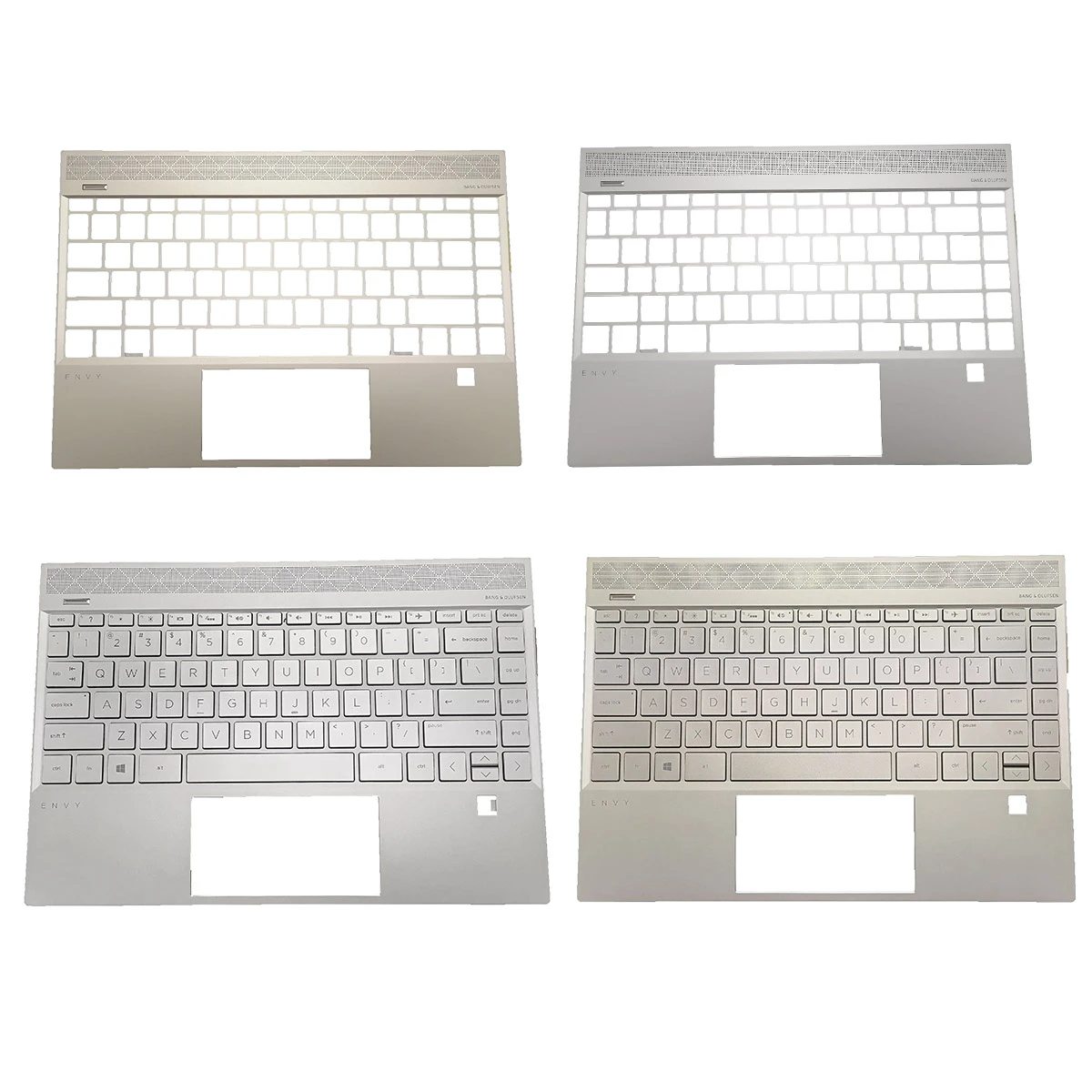 New For HP ENVY 13 AQ TPN W144 Laptop Palmrest Upper Case Cover With Backlit Keyboard L53415 001 ...