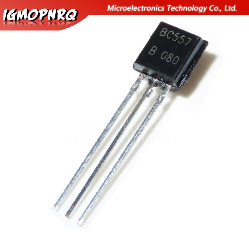 100PCS BC557B FSC Transistor PNP 45 V 100 mA TO-92 nouveau Equipement ...