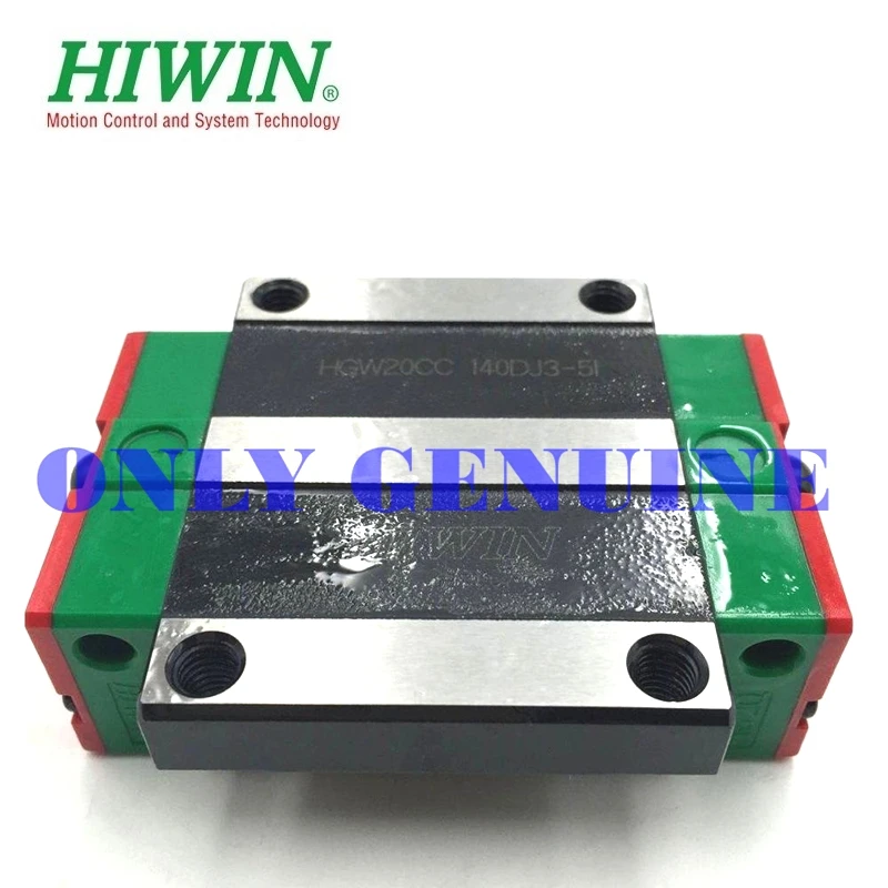 Free Shipping 2pcs/4pcs/8pcs Original Hiwin Brand HGW15CC HGW20CC ...