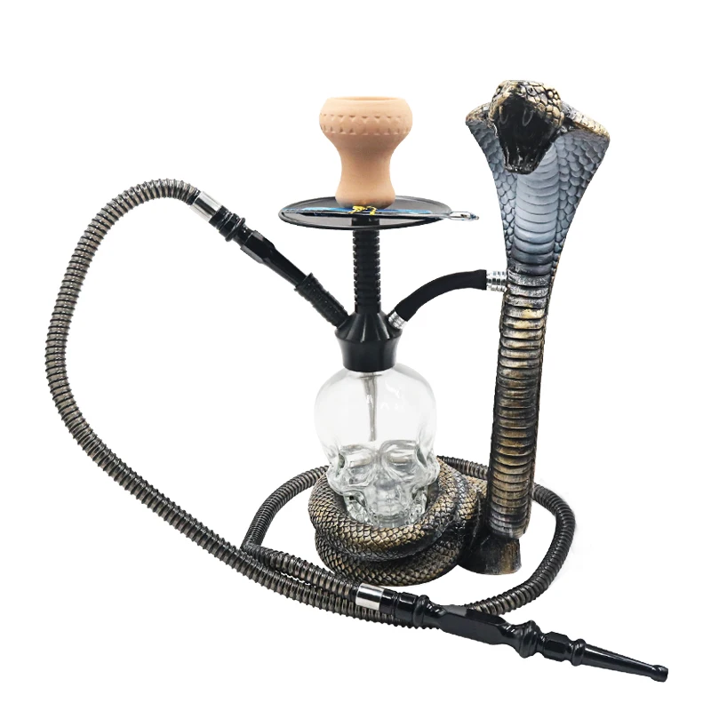 Hookah-Set-Hookah-Full-Bar-Lamp-Hookah-Resin-Snake-Hookah-Multi-person ...