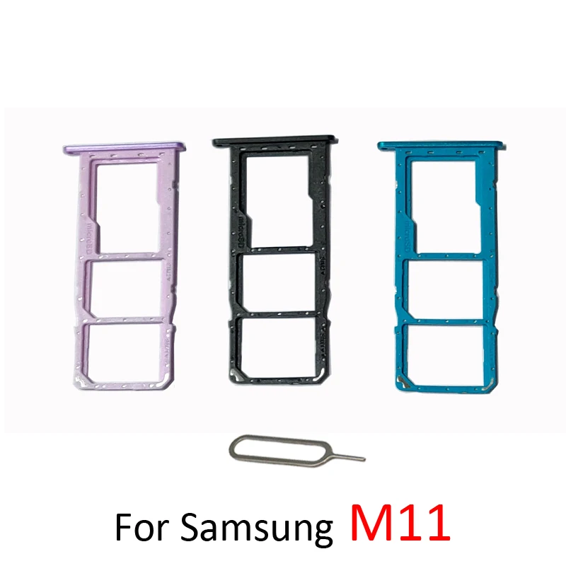 Phone SIM SD Card Trays For Samsung Galaxy M11 M115F M115 Original ...