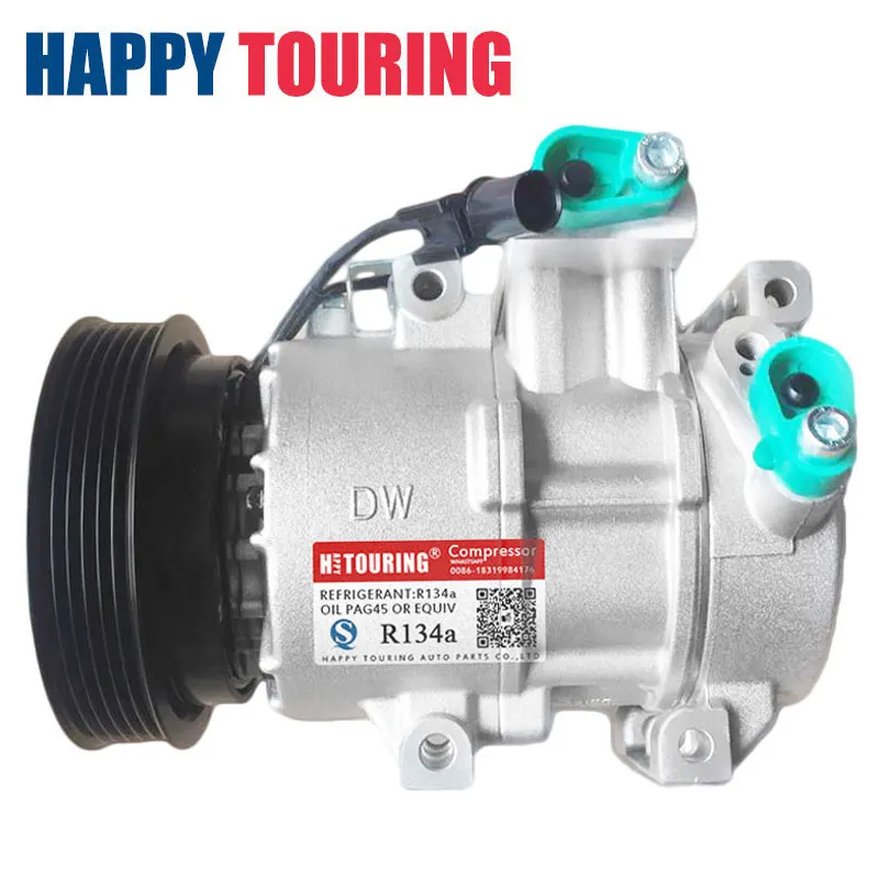 Dv16 Ac A/c Compressor 2012 2013 2014 For Hyundai Veloster L4 1.6l ...
