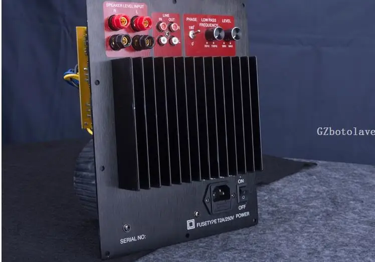 High power 300W active subwoofer power amplifier board 10 inch 12 inch ...