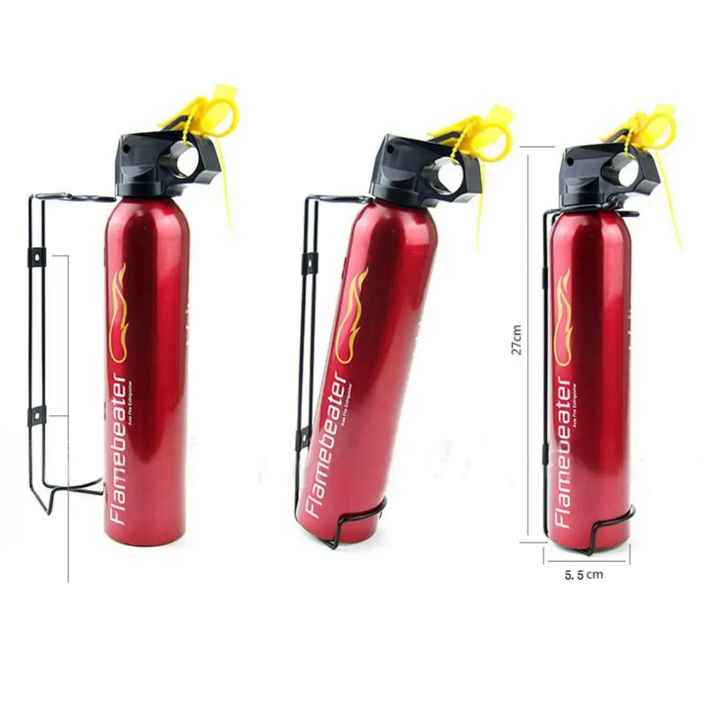 Mini Portable Car Fire Extinguisher with Hook Dry Chemical Fire ...
