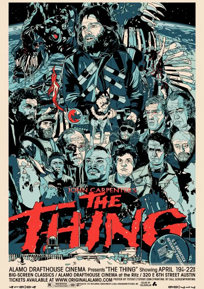 The Thing Movie Poster 1982
