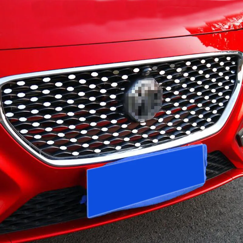 Car Styling For Mg Zs 2017 2018 Silver Mirror Mini Metal Sticker Front ...