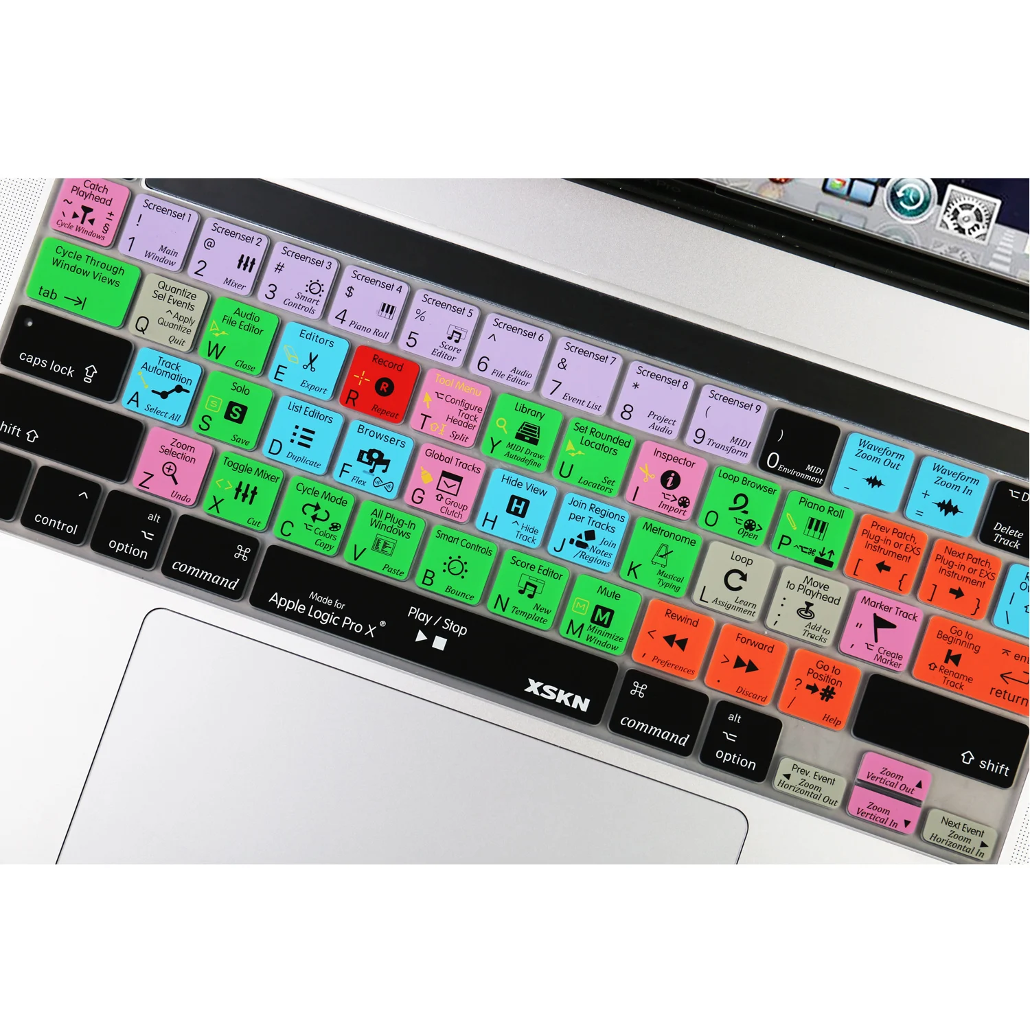Logic Pro Keyboard Cover