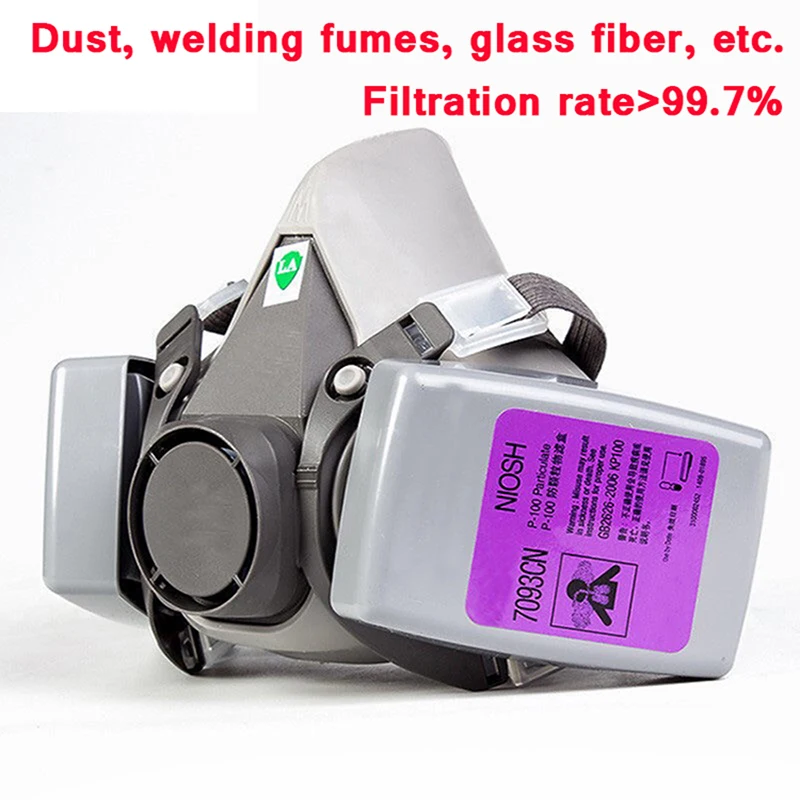7093 Dust Box Gas Mask Full Face Mask Accessories Particle-Proof ...