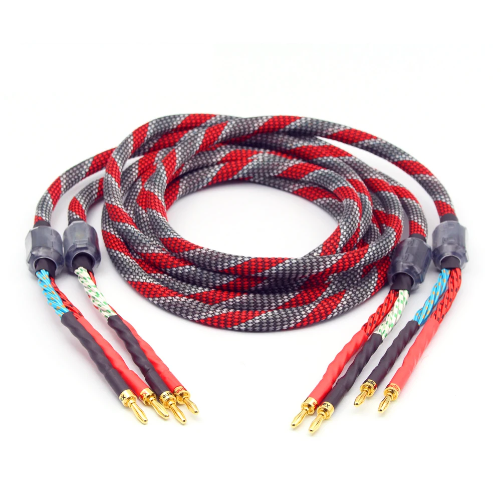 Pair-Western-Electric-oxygen-free-copper-audio-speaker-cable-HI-FI-high ...