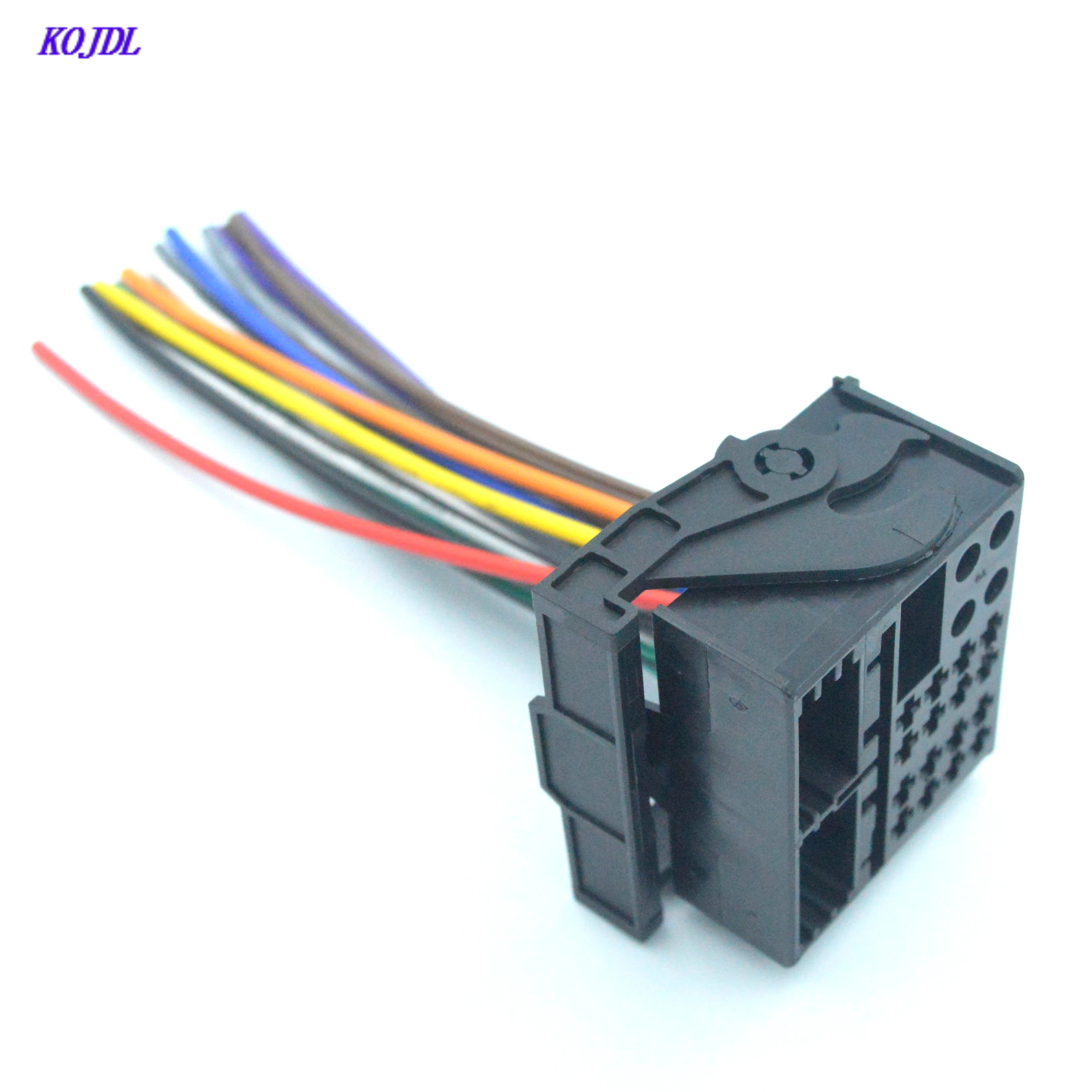 CAR Radio Stereo Installation Reverse Male Wire Wiring Harness BIG Plug ...