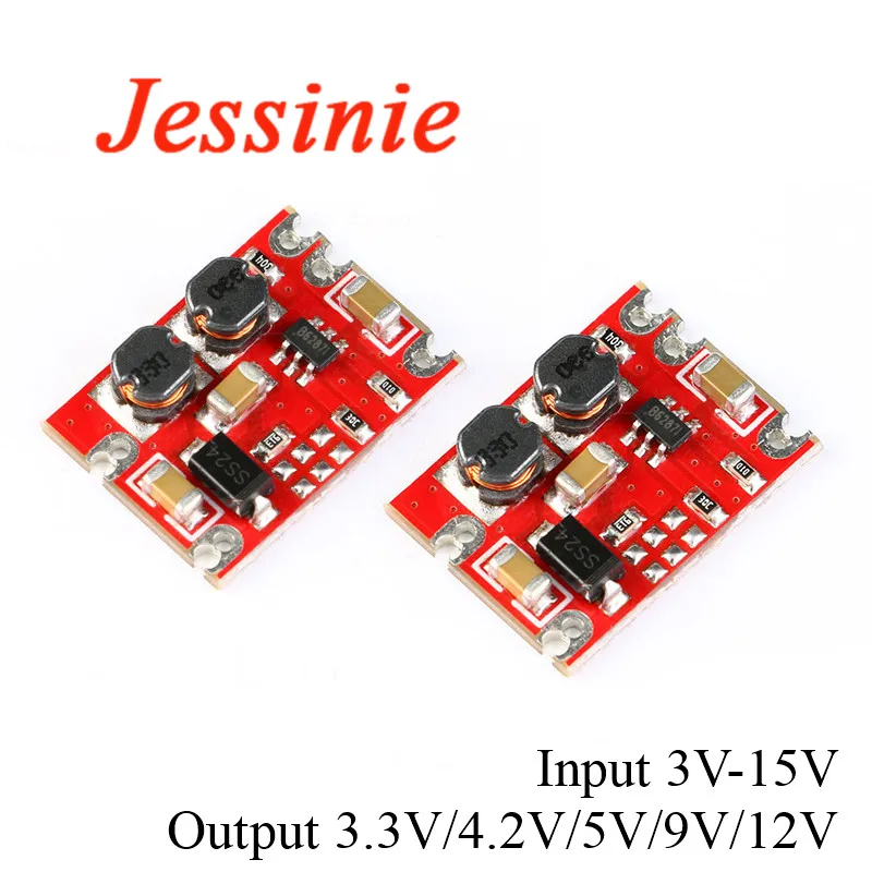 2pcs S09 DC-DC Automatic Buck Boost Power Module Step Up Down Board ...