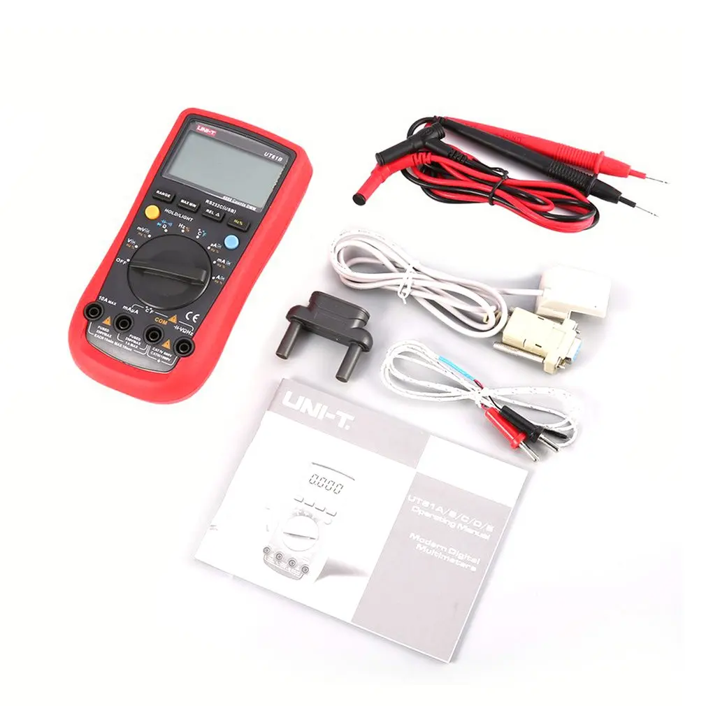 UNI T UT61B Handheld Professional Digital Multimeter Tester Unit True ...