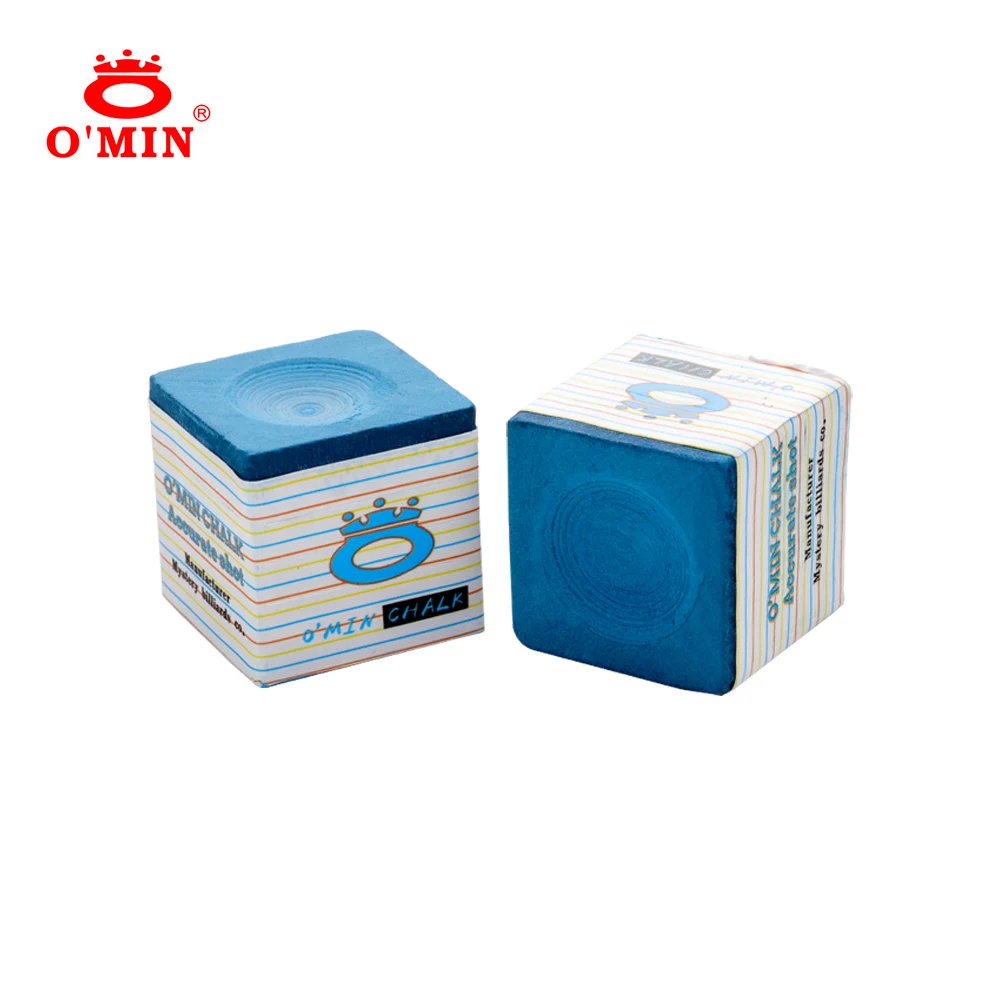 O-MIN-Chalk-Oily-Blue-Pool-Cue-Snooker-Chalk-Easy-To-Powder-High ...