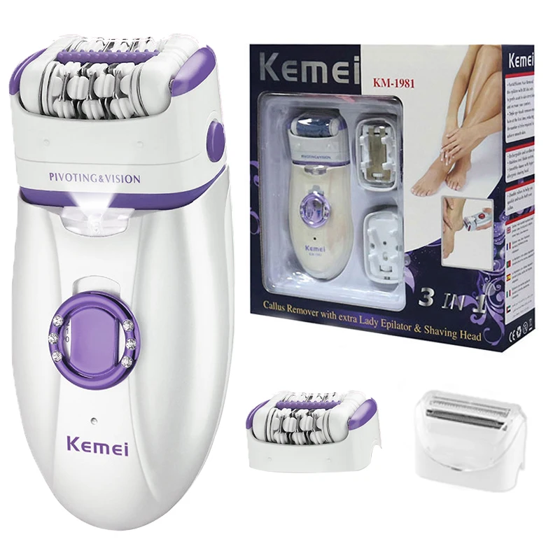 kemei-1981-3in1-electric-women-epilator-female-shaver-leg-body-hair ...