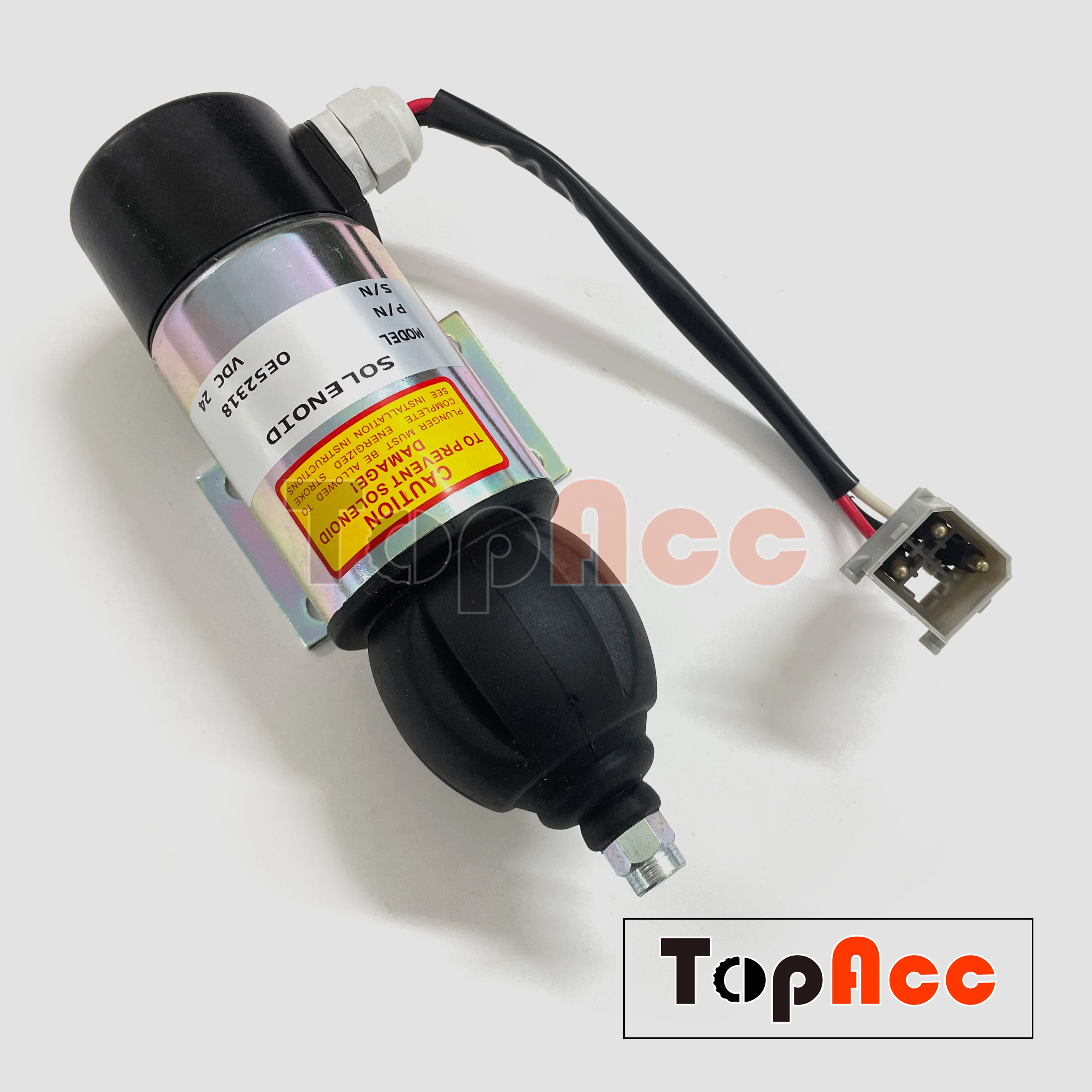 Solenoid-Valve-OE52318-24V-For-Perkins-2006-3008-Series-Volvo-Penta ...