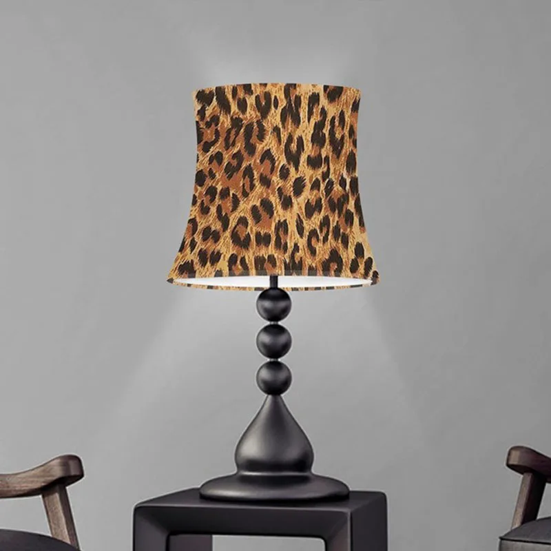 Nordic-Style-Cloth-Light-Shade-Leopard-Print-Bedroom-Table-Lamp-Shades ...