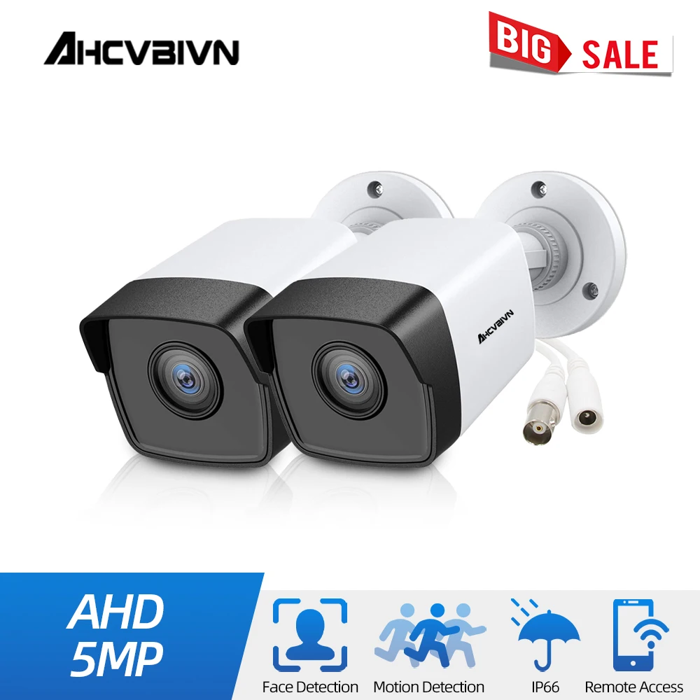 CCTV 아날로그 카메라, 모션 센서, 외부 방수, 1080P, 2MP, AHD, DVR, 보안 카메라, 감시 시스템 ...