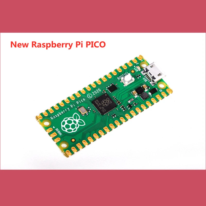 라즈베리 파이 피코 칩 포함 마이크로컨트롤러 보드, 2 x ARM Cortex M0 + 코어, 133MHz,256KB RAM ...