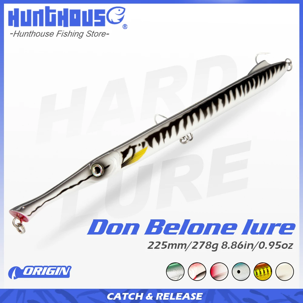 Hunt House Fishing Lure Belone | Sea Fishing Pencil Lures | Barracuda ...