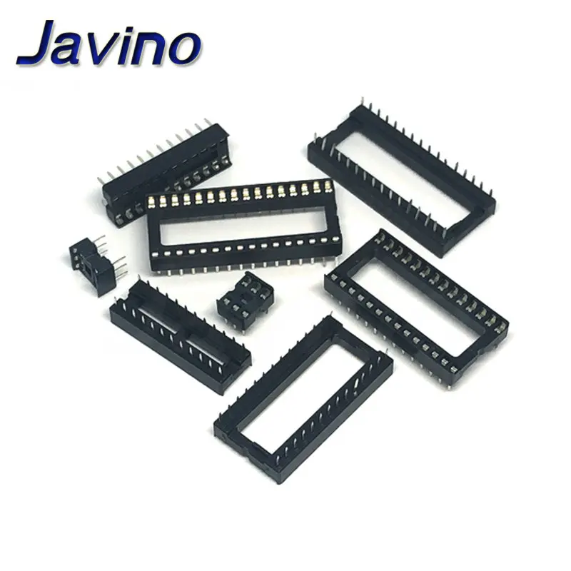 10PCS-IC-Sockets-DIP6-DIP8-DIP14-DIP16-DIP18-DIP20-DIP28-DIP40-pins ...
