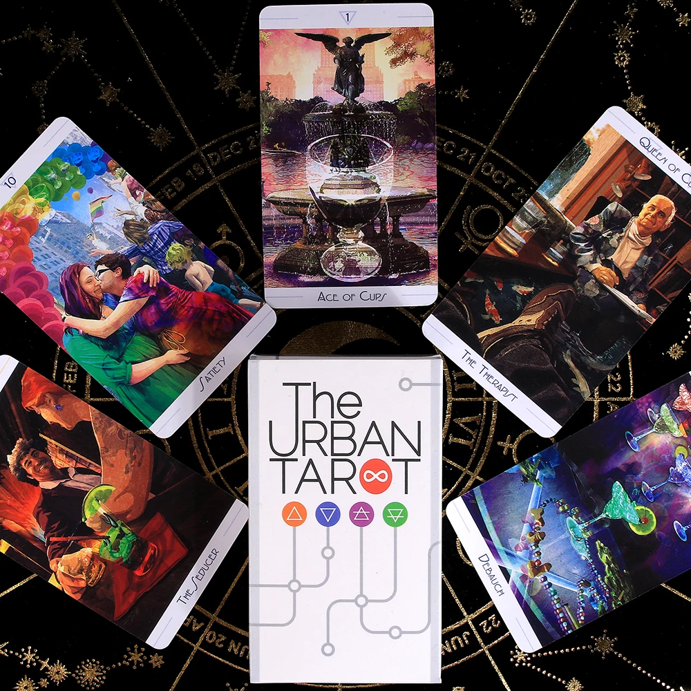 The Urban Tarot Cards Deck Prisma Visions Tarotcard Game 78 Cards With ...
