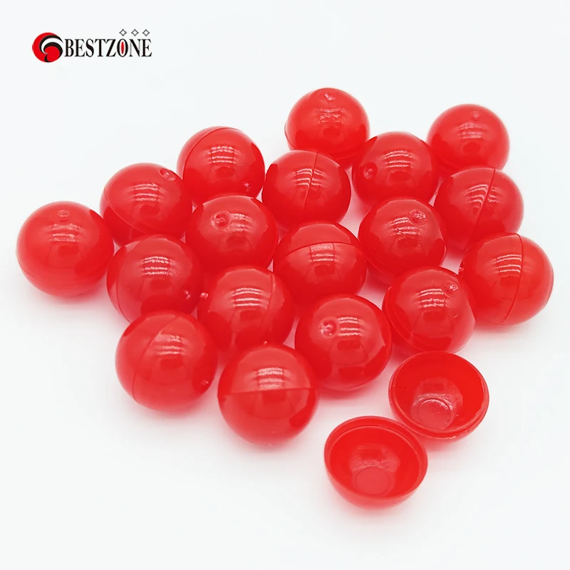 Very-Small-50-100Pcs-0-59Inch-Mini-15MM-Red-Plastic-Capsules-Toys ...