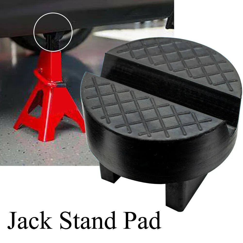 Universal-Jack-Stand-Pad-Adaptor-Tool-Floor-Pinch-Weld-Slotted-Rubber ...