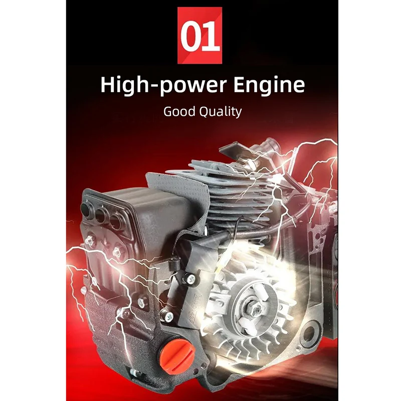 2-Stroke Gasoline Chain Saw – Nailed It Tools