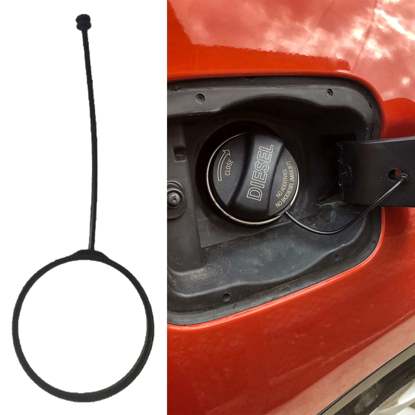 Fuel-Oil-Tank-Cover-Cable-Sling-Gas-Cap-Rope-Line-16117222391-For-BMW ...