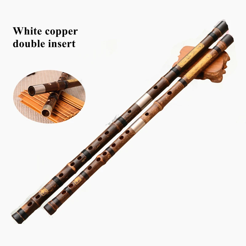 Chinese Bamboo Flute Dizi C D E F G Key Flauta transversal profissional ...