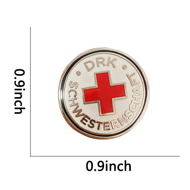 Red Cross Button Logo