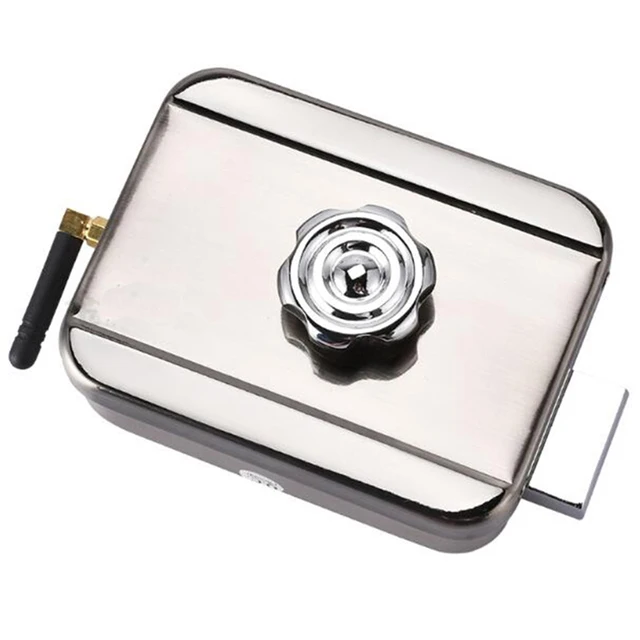 AA Battery Driven Remote Control Electric Lock Hidden Door Lock Key ...