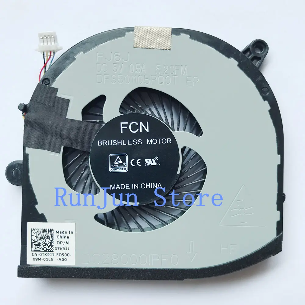 laptop CPU gpu cooling fan Cooler Notebook PC for DELL XPS 15 9560 ...