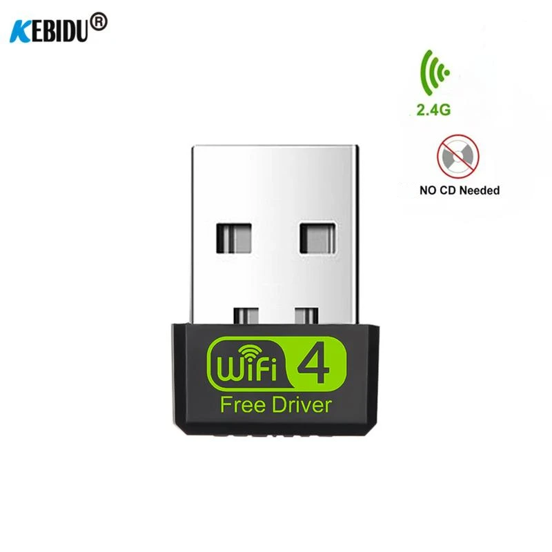 Mini USB WiFi Adapter Free Driver 150Mbps Wi-Fi Adapter For PC USB ...