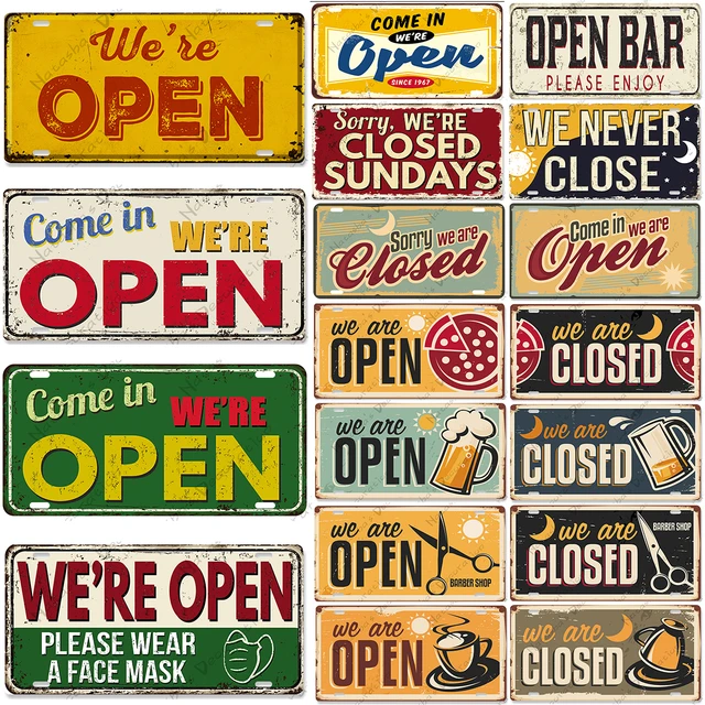 Vintage Open Sign