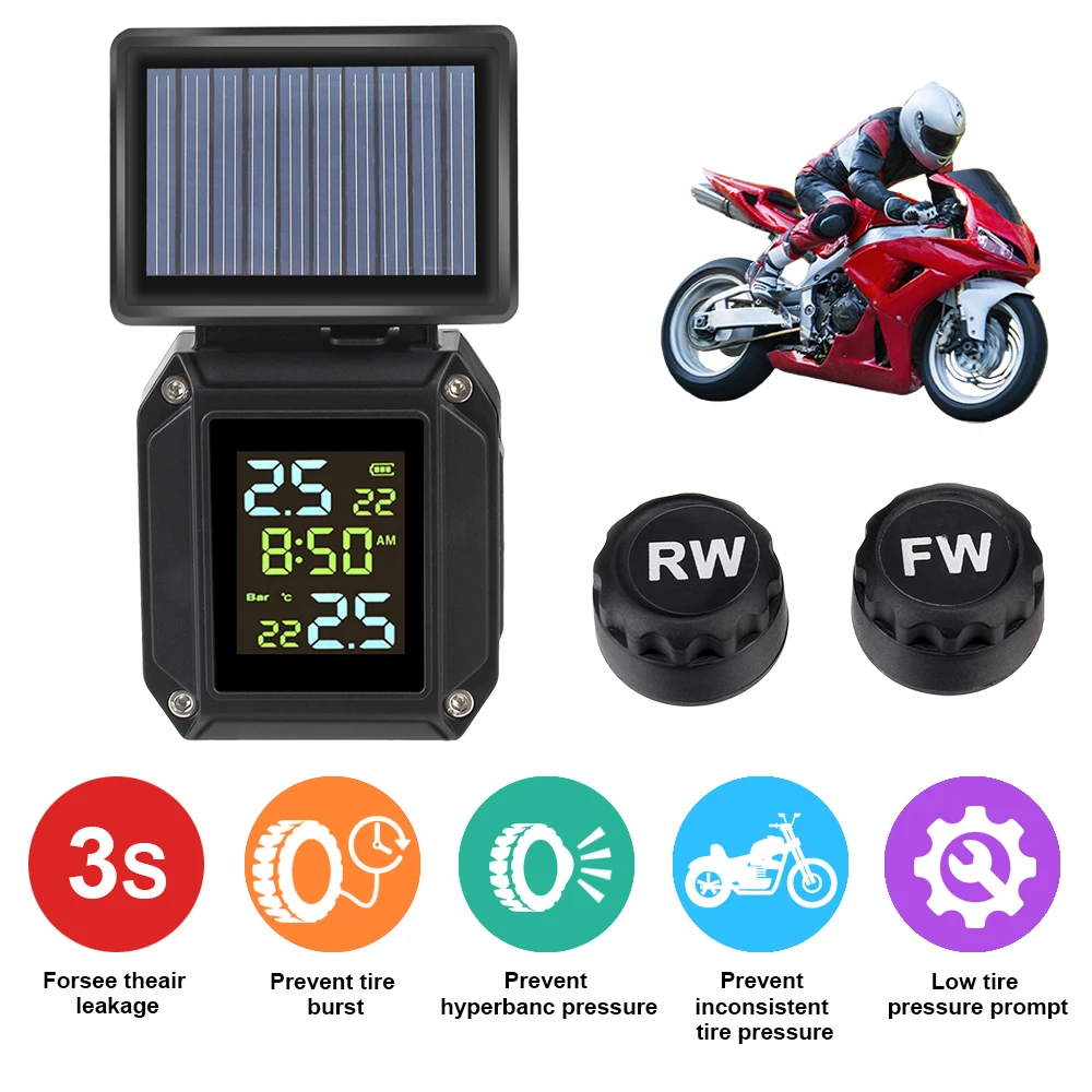 Motorcycle-TPMS-2-Sensors-Tire-Pressure-Monitoring-System-Tyre-Tester ...