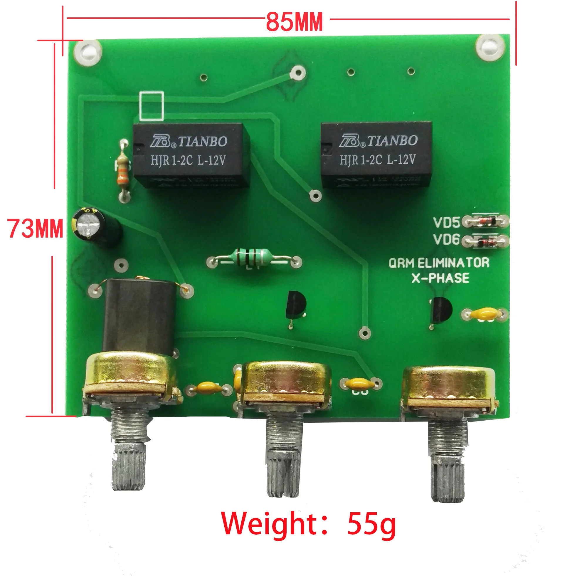 2021 new upgrade QRM Eliminator X Phase (1-30 MHz) HF bands QRM kits ...