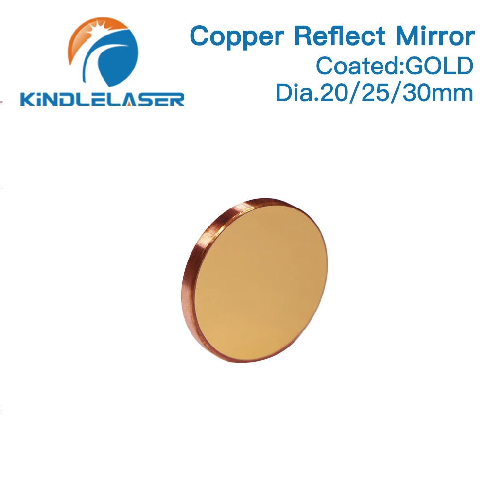 3pcs Kindlelaser Copper Reflect Mirror Diameter 20 25 30mm Cu Laser ...