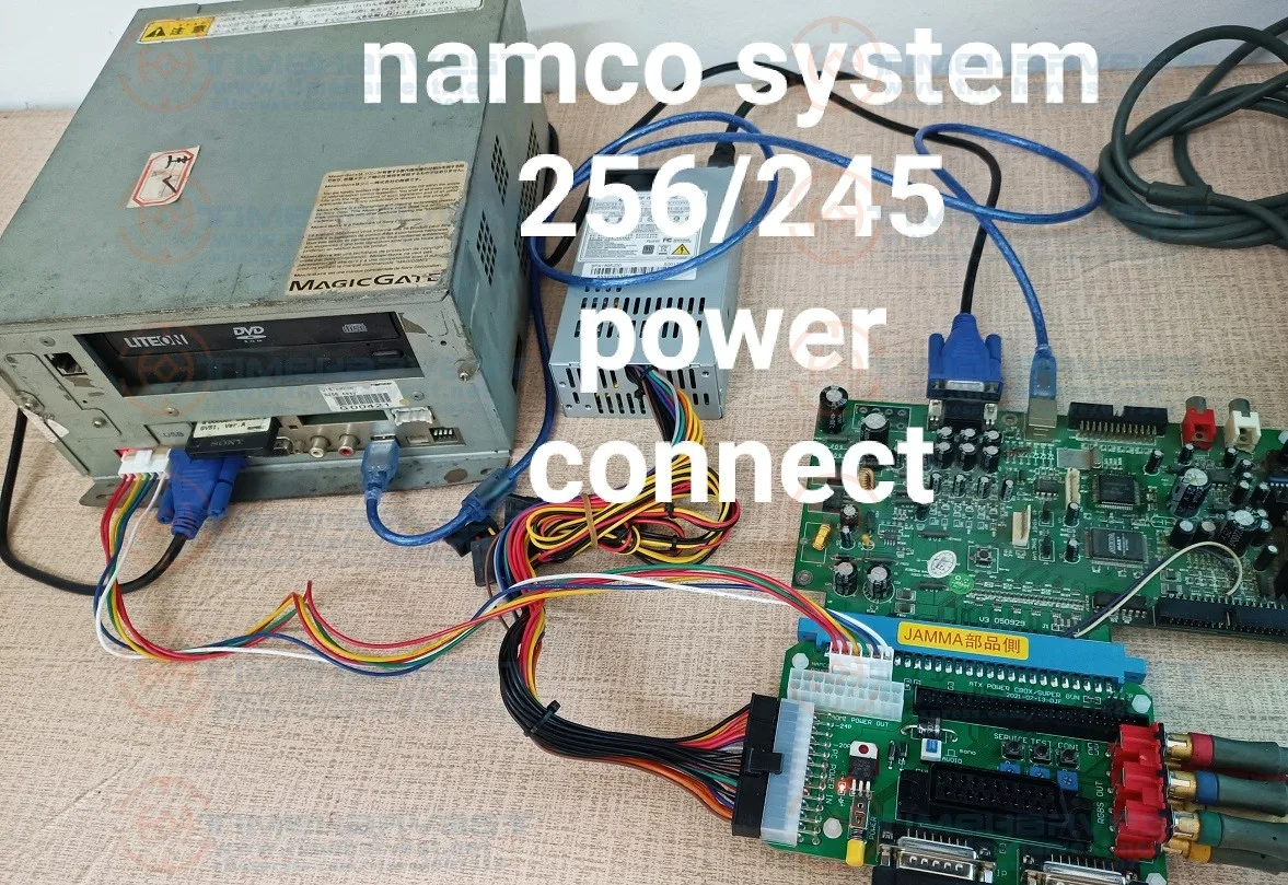 Super Gun Converter for NAOMI 1 / NAOMI 2 & NAMCO 256 / 245 system motherboard Sammy Atomiswave ...
