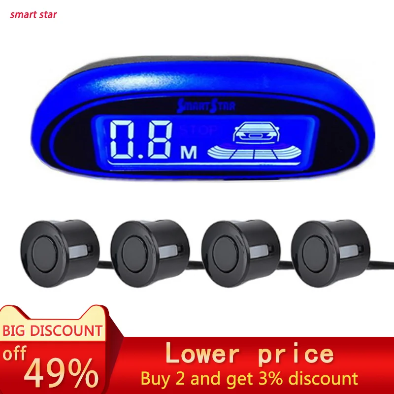 Car-Auto-Parktronic-LED-Parking-Radar-With-4-Parking-Sensors-Backup-Car ...