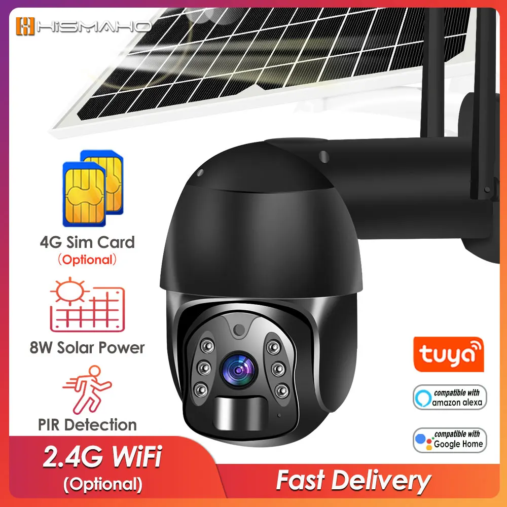Tuya-Solar-Camera-4G-Sim-1080P-WIFI-Security-Protection-Video ...