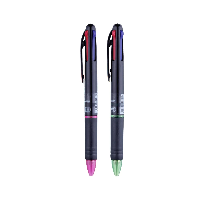 4 Pcs Brand 4 In 1 Color Bolígrafo New Ball Pen Multi-purpose School 0 ...