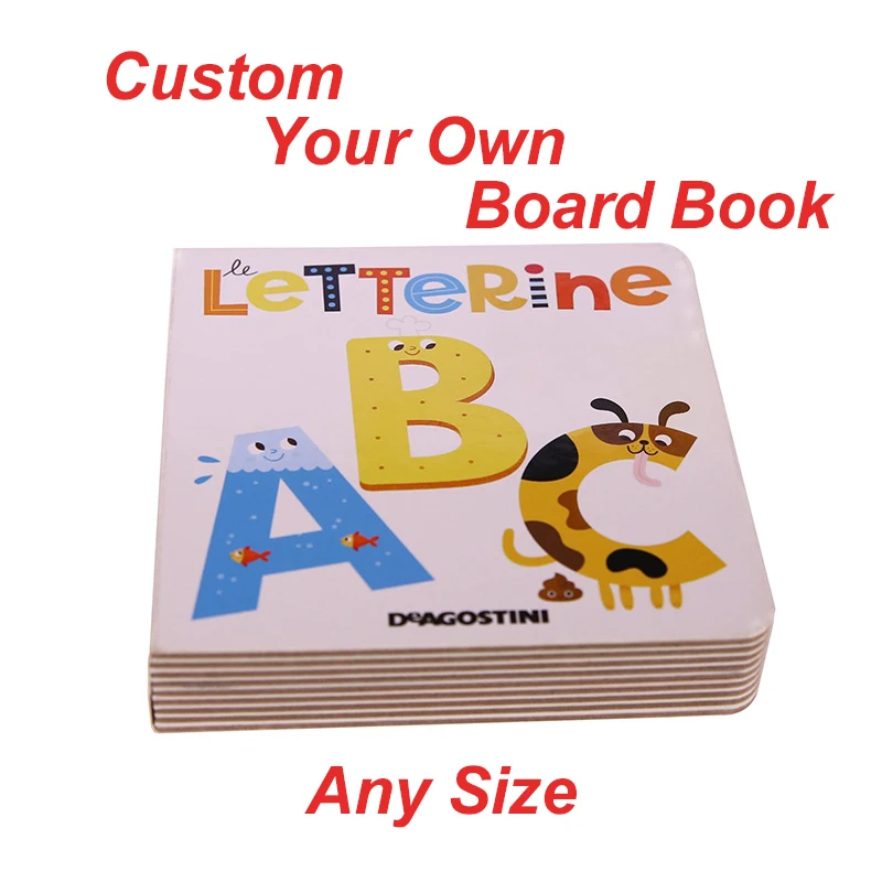 Custom-Board-Books-for-Babies-English-oloring-Learn-Draw-Cardboard ...