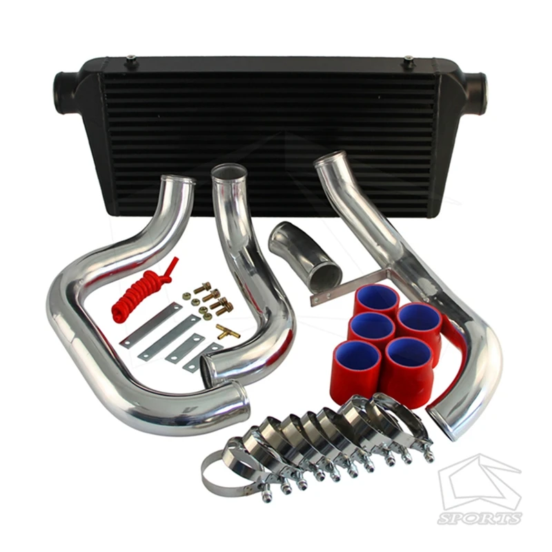 Fmic Intercooler W/ Pipe Piping Kit For Nissan Skyline R32 R33 R34 Gtst ...